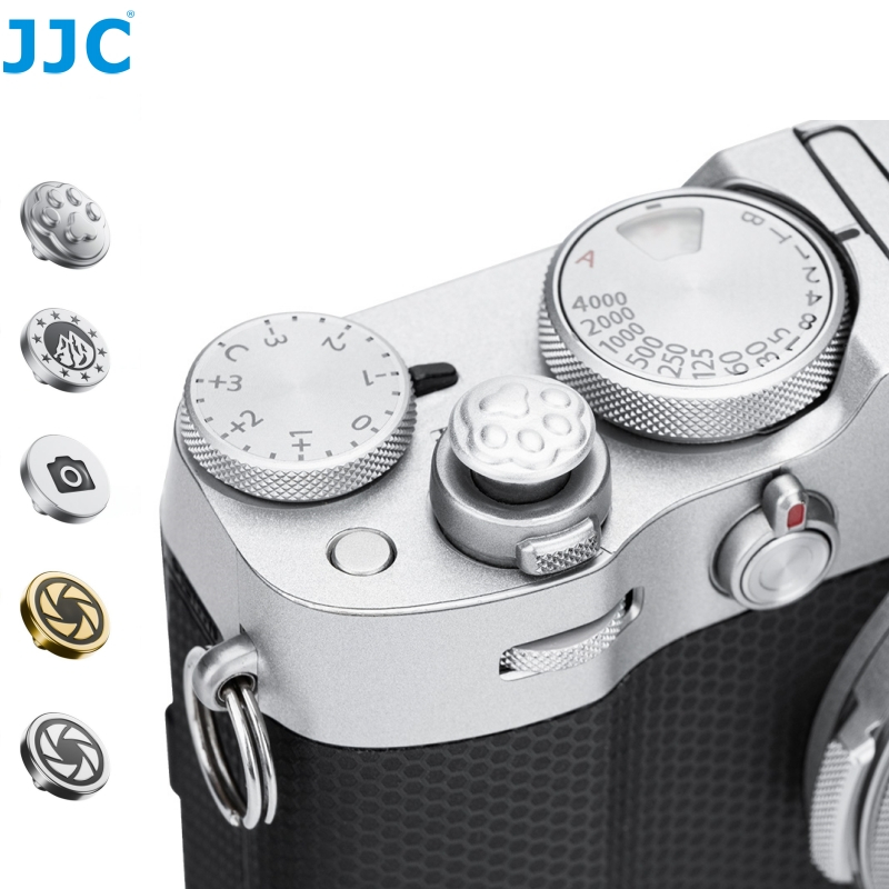 JJC Camera Shutter Button for FUJI Fijifilm X half GFX100RF X-M5 X-T50 X100VI X100F X-T5 X-T4 X ...