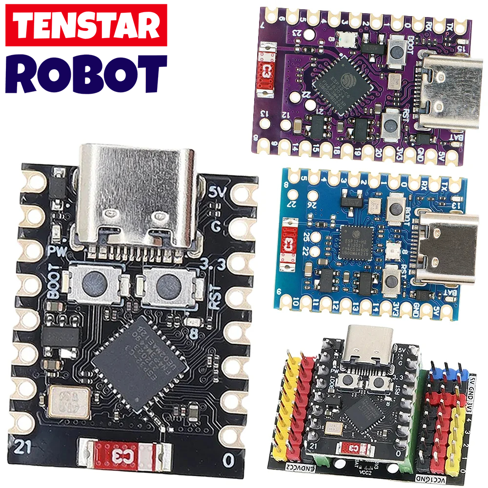 Esp32 C3 Esp32 S3 Esp32 H2 Esp32 C6 Development Board Esp32 C3 Supermini Wifi Bluetooth Esp32c3 0975