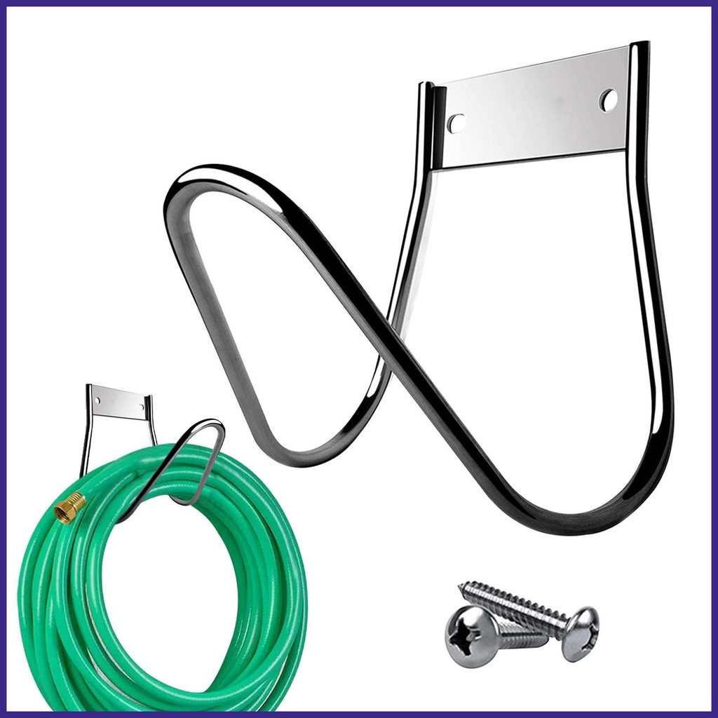 Hose Hanger Stainless Steel Small Wall Mount Garden Hose Hook Heavy ...