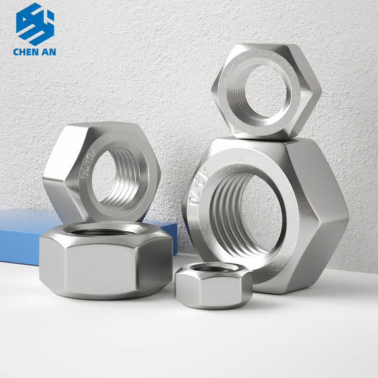 Hex Nut Hexagon Nat for Bolt Screw Skru- M1 M2 M3 M4 M5 M6 M8 M10 M12 M14 304 Stainless Steel ...