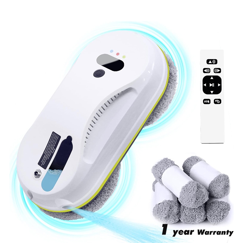 New Hands-free Window Cleaning Robot with Auto Water Spray,Smart Window ...