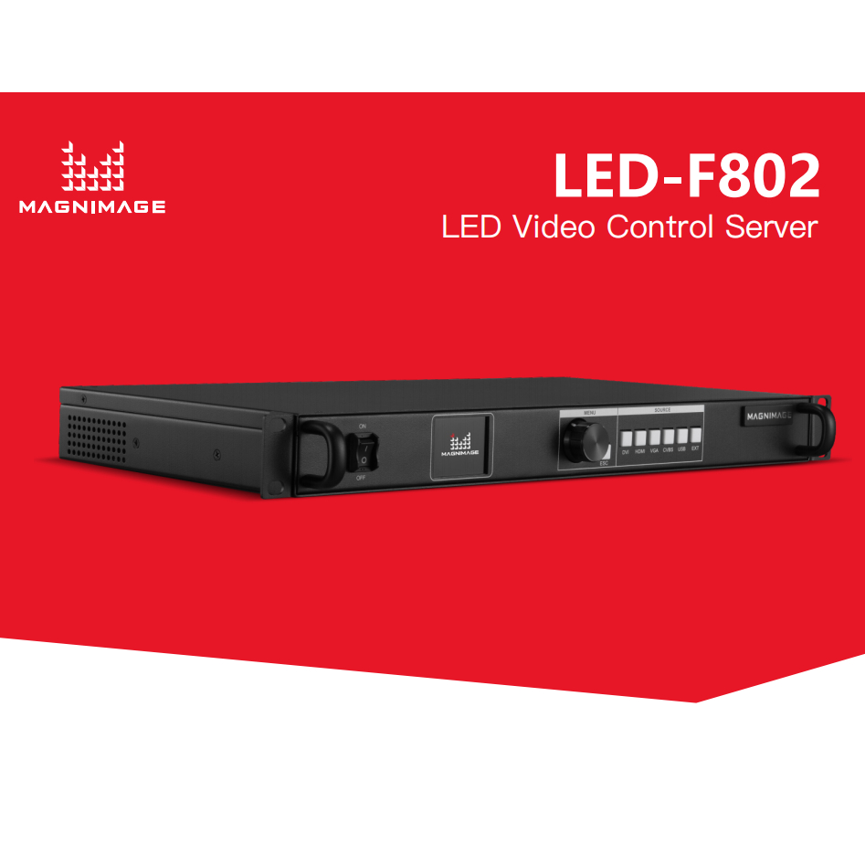 Magnimage LED-F802 LED Two-in-One Full-Color Display Video Processor High Cost-Effective LED ...