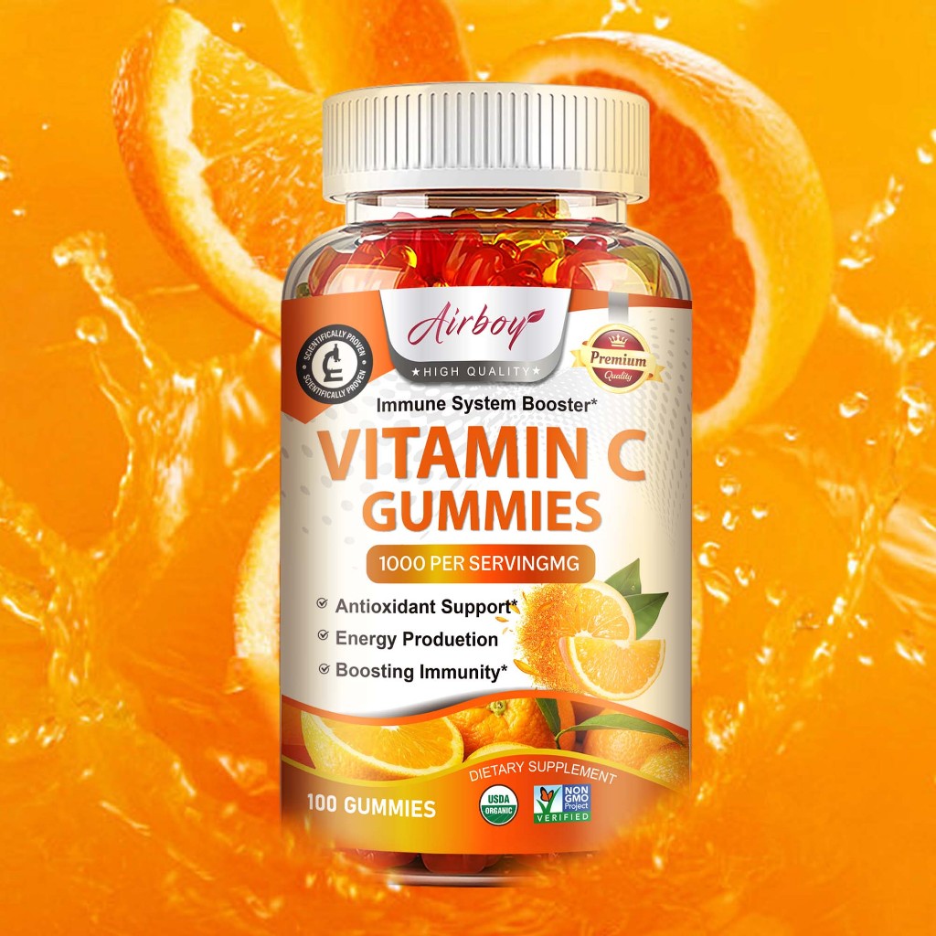 VITAMIN C GUMMIES （100 gummies） Nourishes the skin and enhances immune ...