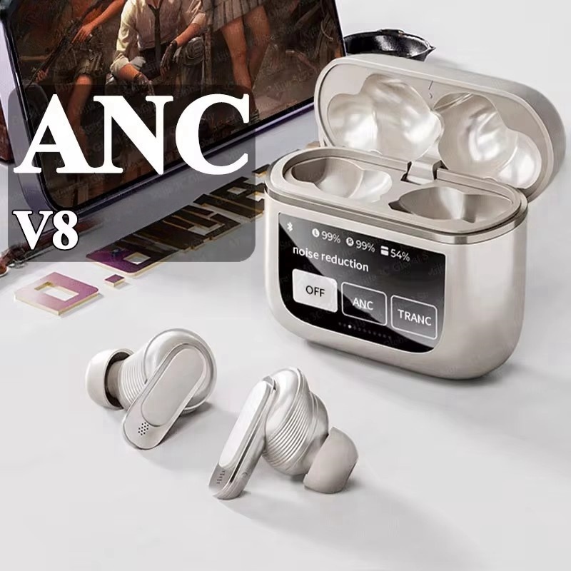 TWS Tour Pro 2 Earphone Wireless Bluetooth V8 Earbuds ANC Noise ...