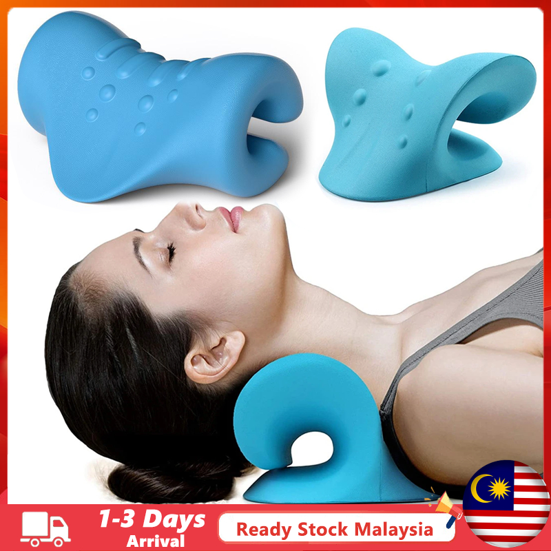 (🚚MY Stock🚚) Neck Shoulder Stretcher Relaxer Cervical Chiropractic ...