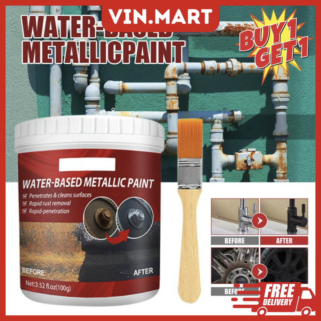 Water Based Metallic Paint Metal Rust Remover Primer Jaysuing Anti Rust ...