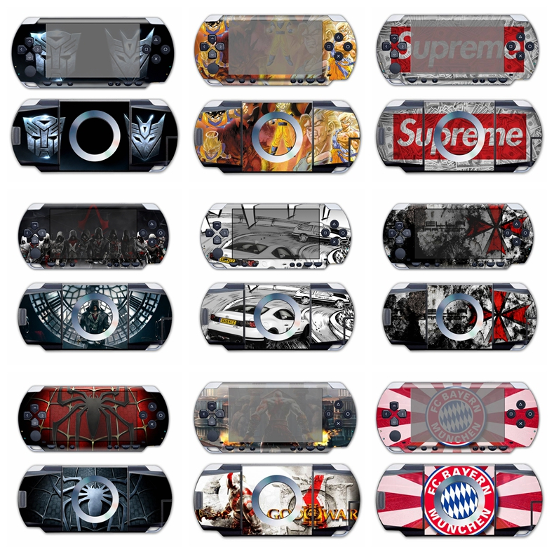 51 Colors Skin Sticker Compatible with Sony PSP 1000 Vinyl Decal Full ...