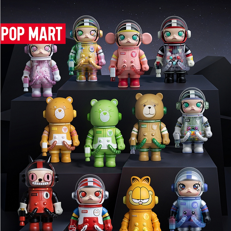 Genuine POP MART Mega Space Molly V3 100% Series 3 Molly Anniversary ...