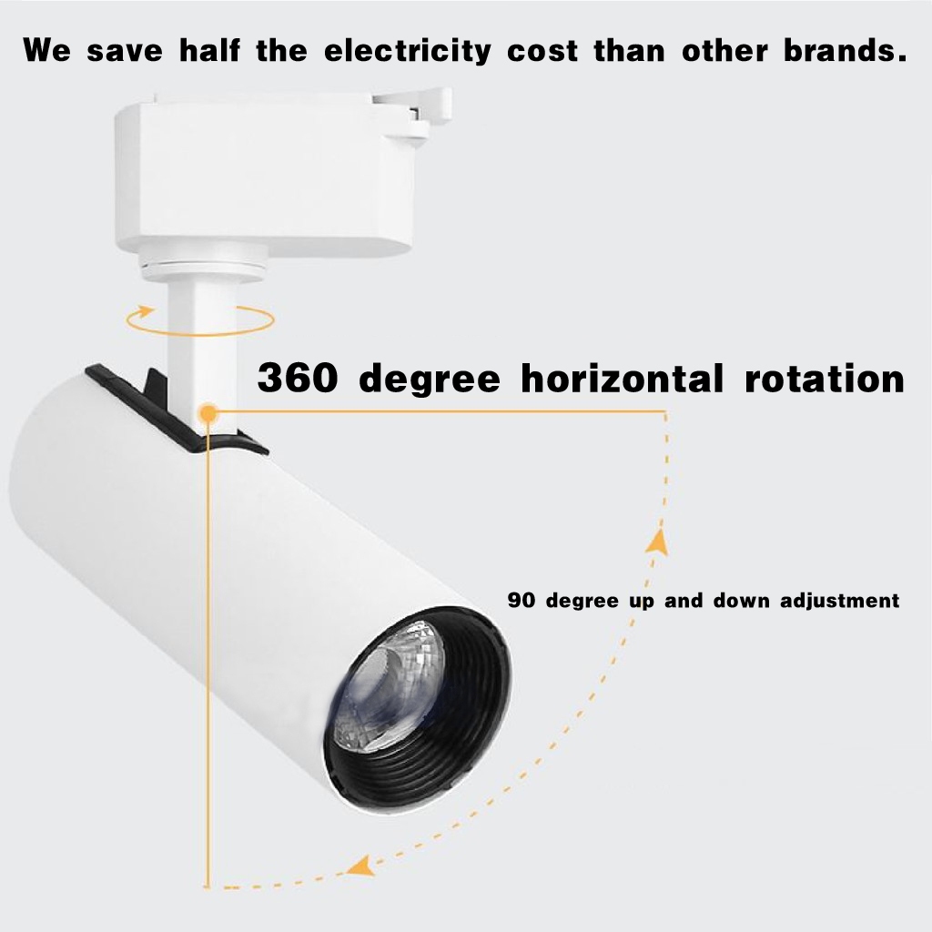 track light spotlight led flood light track light set track light rail ...