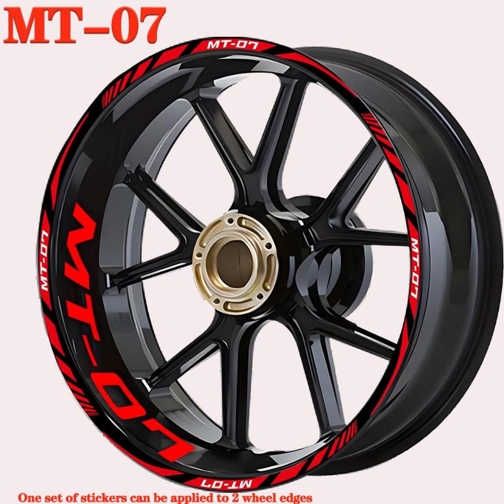 Reflective Motorcycle Wheel Sticker Hub Decal Rim Stripe Tape for ...