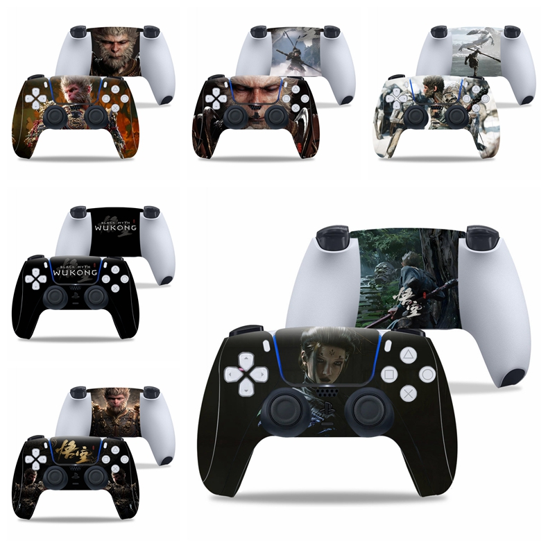 Black Myth: Wukong Pattern PS5 Controller Remote Skins Decal Wrap 40 ...