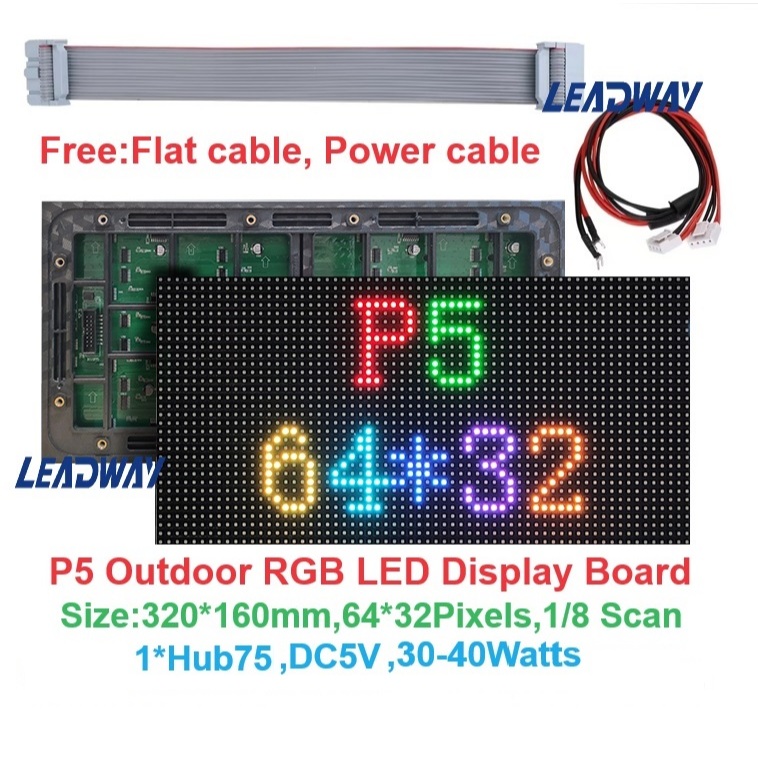 P5 Outdoor Full Color LED Display LED Signage LED Video Wall Screen LED ...