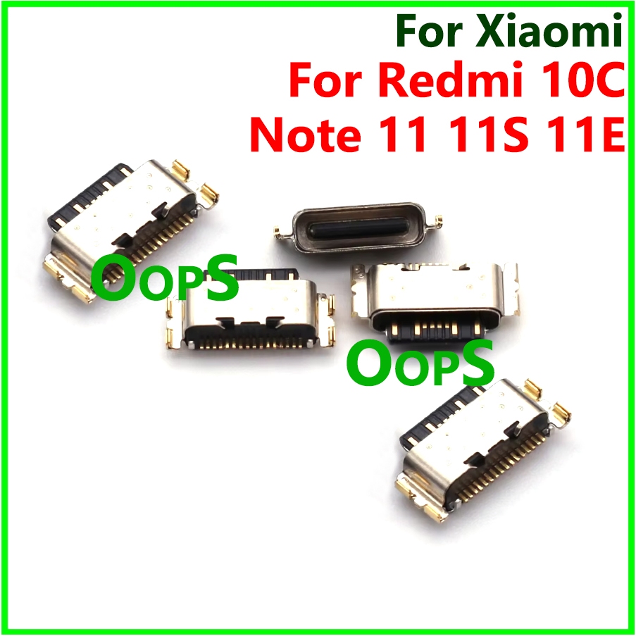 5-30pcs For Redmi 10C / Note 11 11S 11E USB Charger Charging Dock Port ...