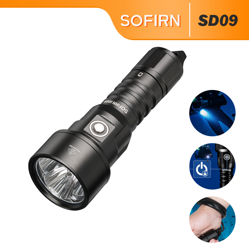 Sofirn SD09 EDC Diving Flashlight, 3400 Lumens with Long Runtime | Shopee Malaysia