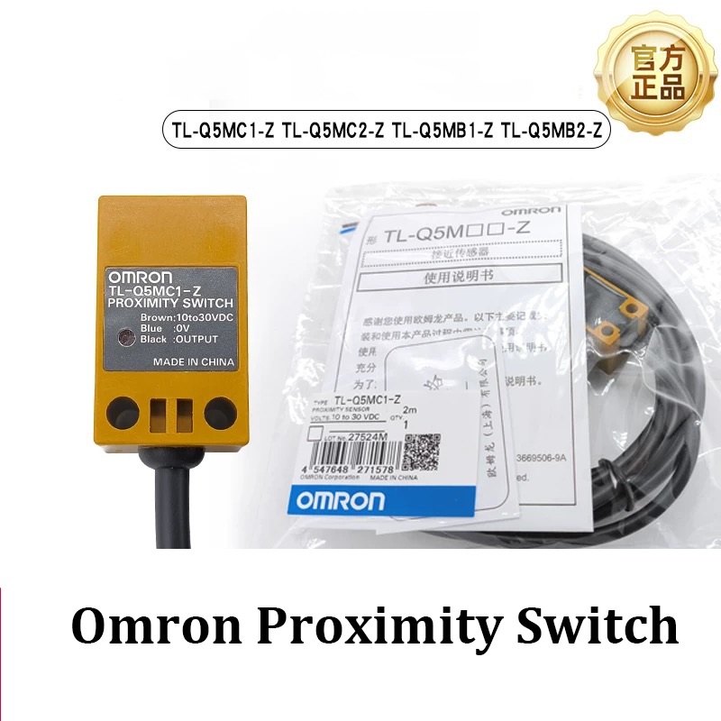 OMRON proximity switch TL-Q5MC1-Z Q5MC2 Q5MB1 sensor DC NPN normally open | Shopee Malaysia