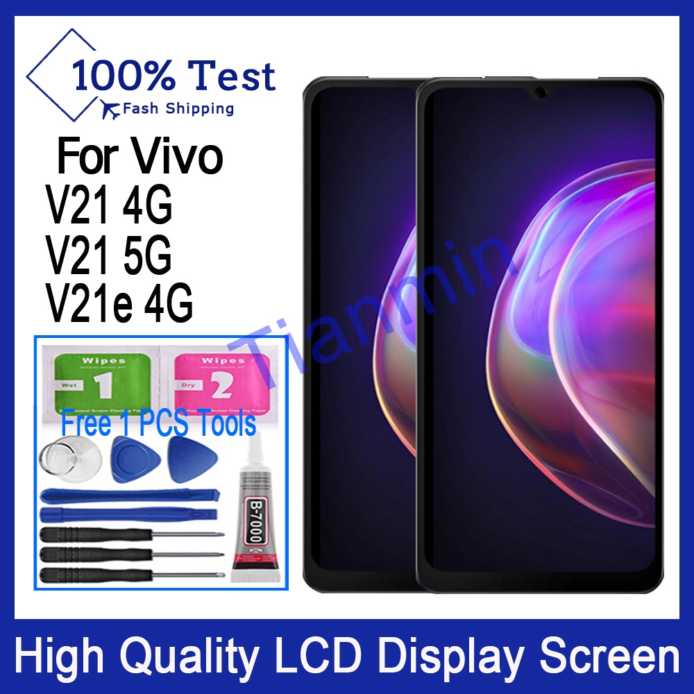 Vivo V21 4G V21 5G V21e 4G LCD OLED/TFT Touch Screen Assembly Replacement | Shopee Malaysia
