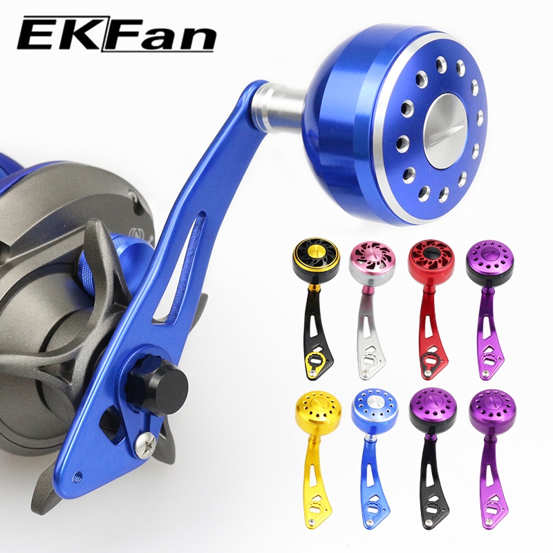 EKFAN 90mm Aluminum Alloy Baitcasting Fishing Reel Handle fit shimano ...