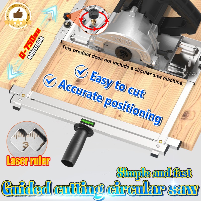 【Local delivery】Circular saw track cutting guide for easy carrying ...