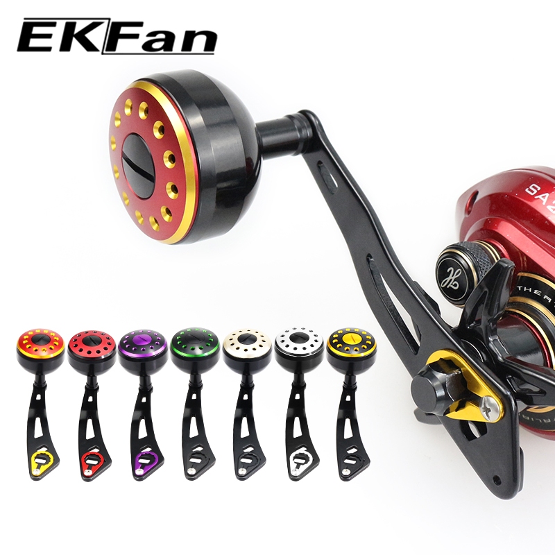 EKfan 100mm Aluminum Alloy 38MM knob Baitcasting Fishing Reel handle ...