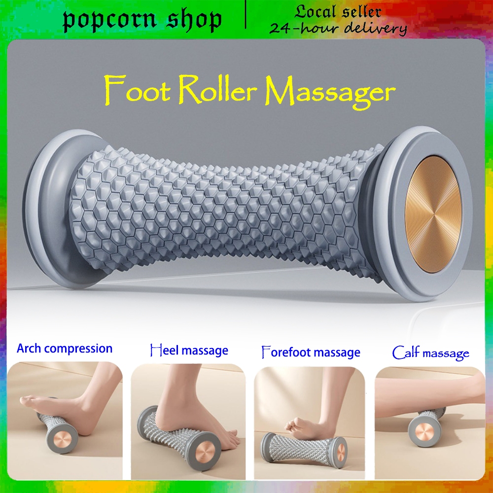 Foot Massage Roller Reflexology Foot Massager Ergonomic Gym Exercise ...