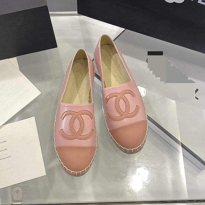 (High quality) Sheepskin Grass Weaving Fisherman's Shoes Women's ...