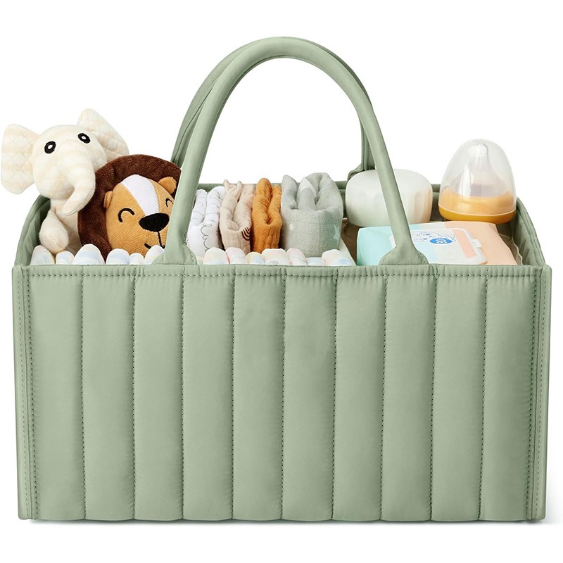 Baby Multifunctional Diaper Organizer Bag Folding Portable Stackers ...
