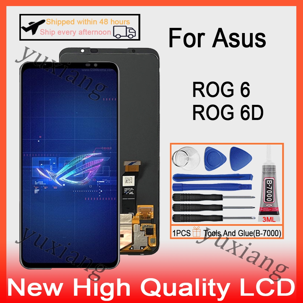 AMOLED For Asus ROG Phone 6 6D 6D Ultimate LCD Display Touch Screen ...