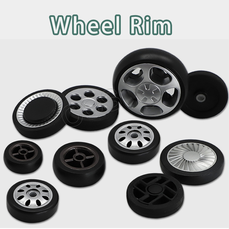 Suitcase Casters Wheels Accessories Repair, Wheel Rim, Rubber Roller ...