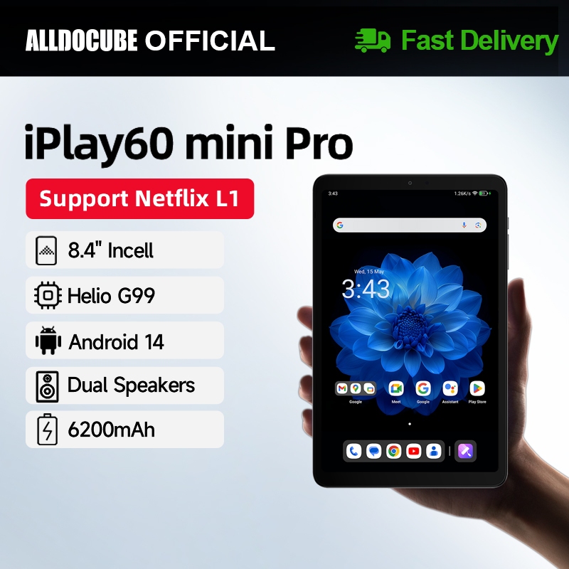 New]Alldocube iPlay60 mini pro Tablet 8.4inch Android 14 [NetflixL1 8GB RAM 128GB ROM Fast ...