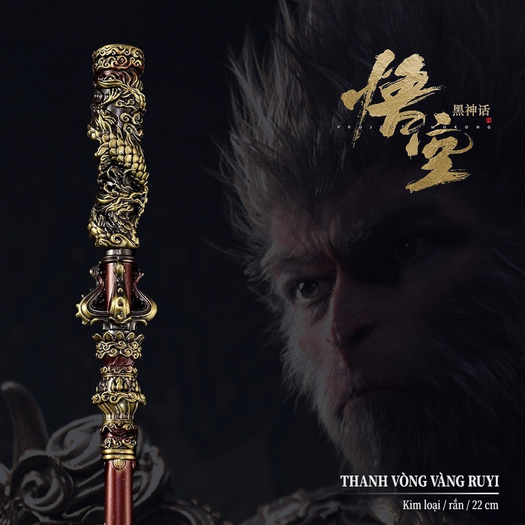 Black Myth Wukong Game Peripheral Toys Hit Destiny Gods 30cm Golden ...