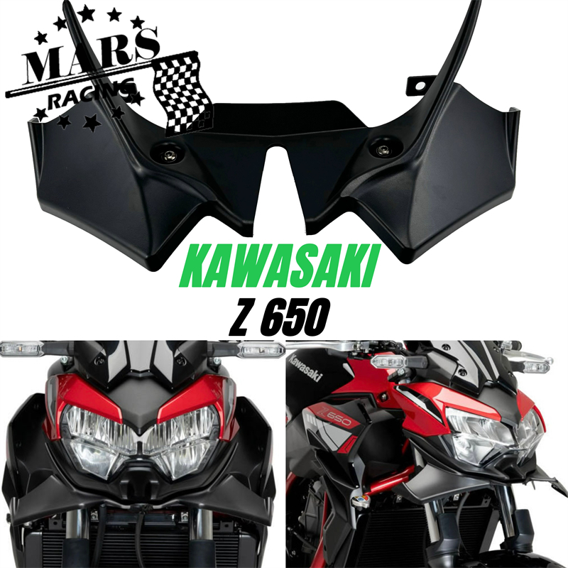Motorcycle Accessories Sport Front Spoiler Winglet Aerodynamic Wing Kit ...
