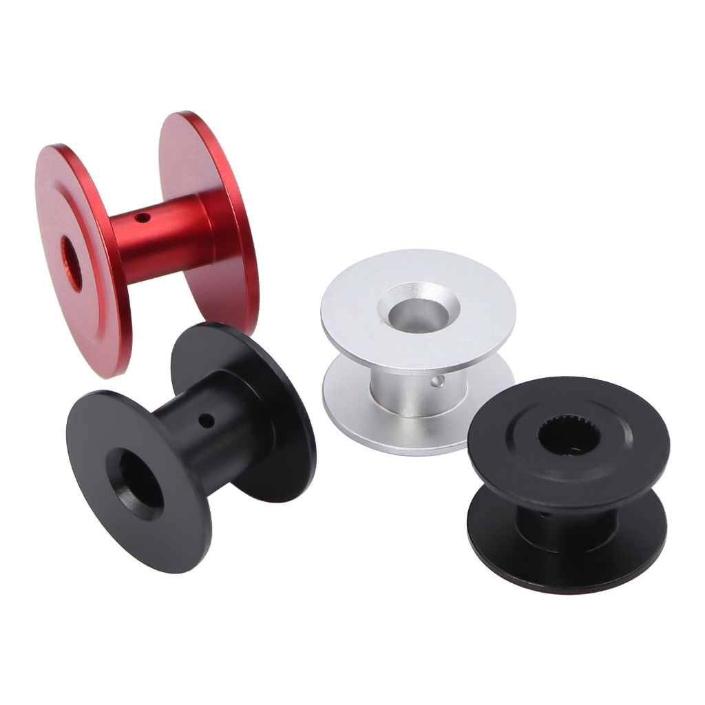 Aluminum 25t Steering Gear Servo Winch Spool Wheel For 1/10 Rc Crawler ...