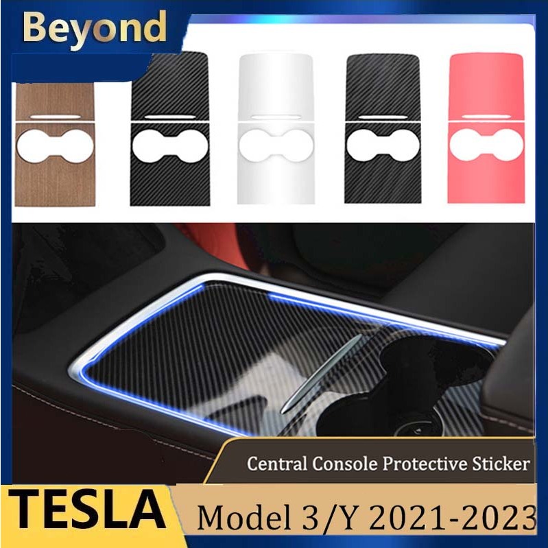 Tesla Model 3 Tesla Model Y Central Console Panel Sticker ABS Material ...