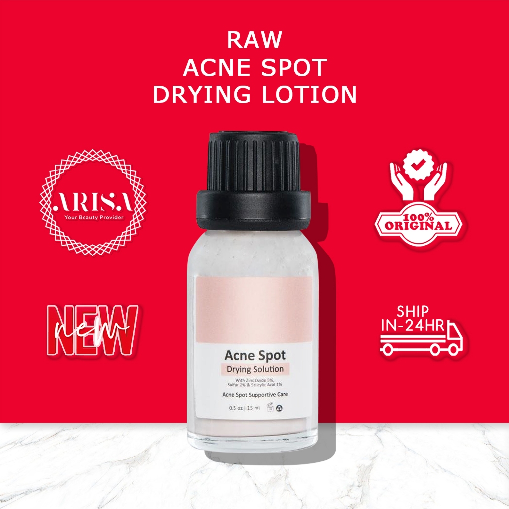 RAW Acne Spot Drying Solution 15/30ml, RAW Acne Care Acne Remover ...