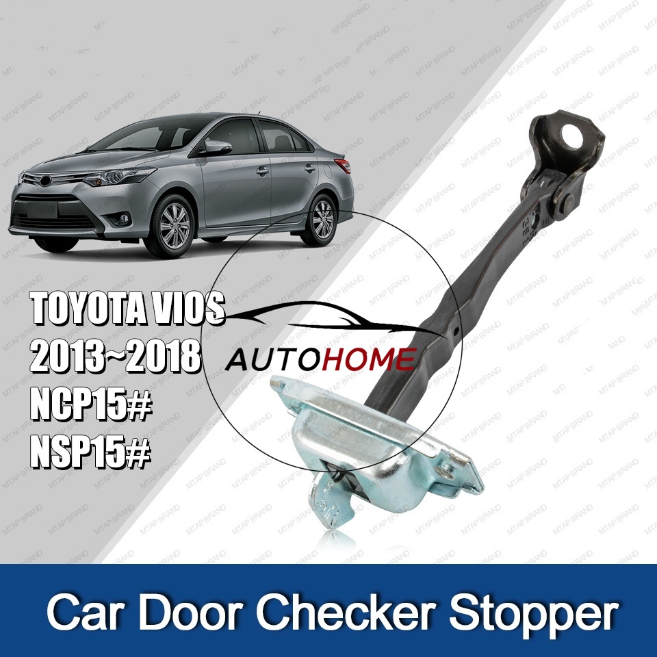 Door Stopper/Car Door Checker For TOYOTA VIOS NSP150 NCP150 2013 2014 ...