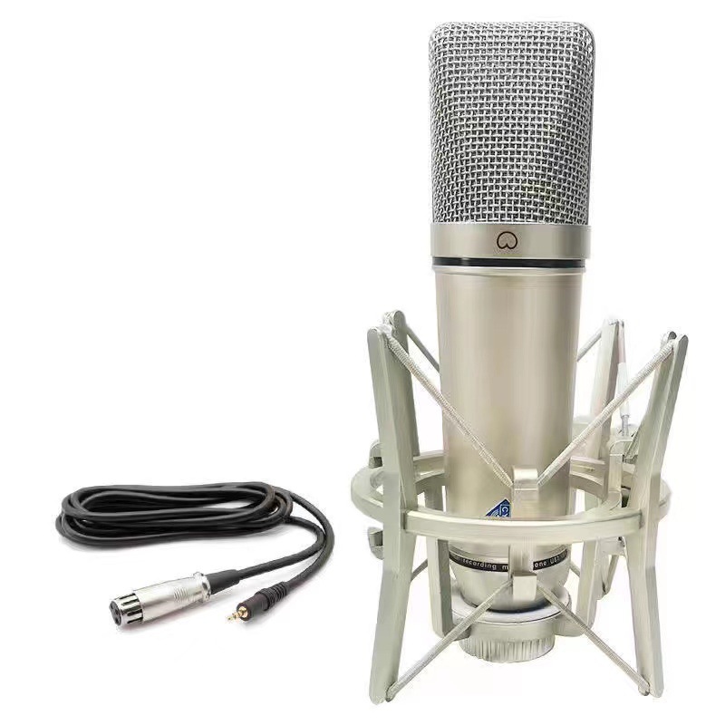 U87 condenser microphone for live streaming recording, karaoke ...