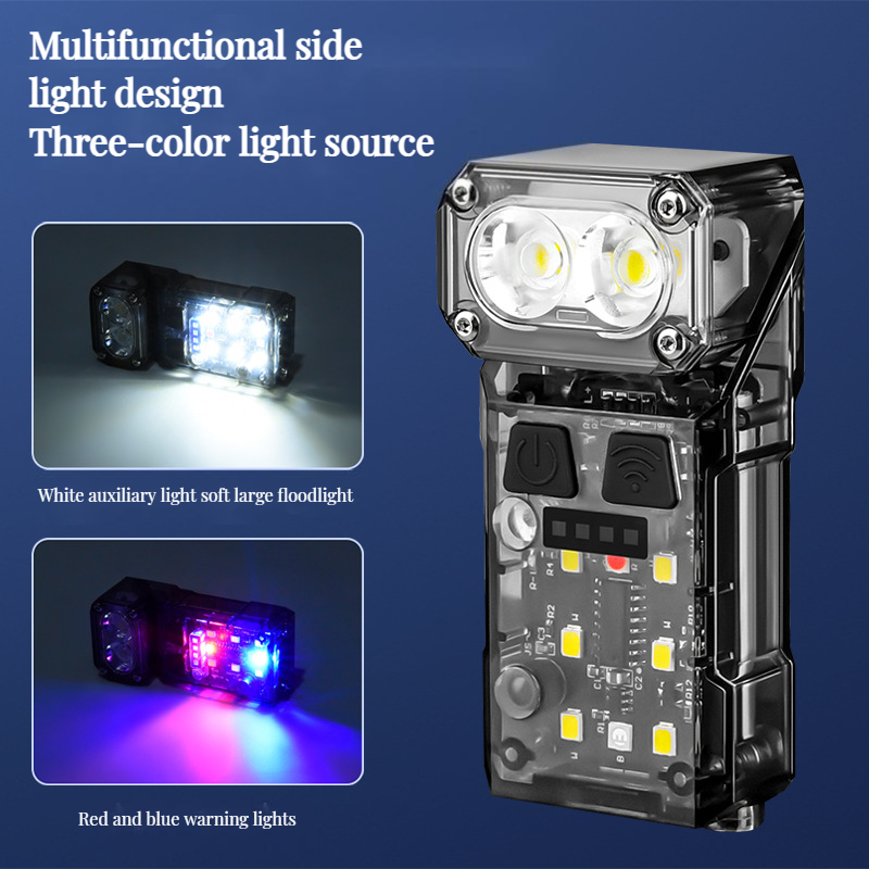 Outdoor new multifunctional side light with rotatable head Induction ...