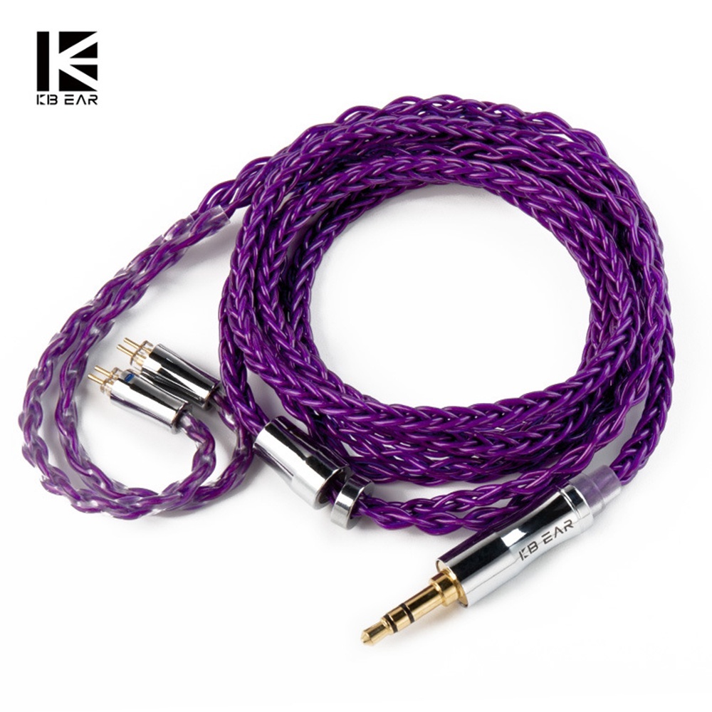FAAEAL KBEAR Enma Earphone Replace Cable Furukawa Original PCUHD 8 Strand Litz OFC Upgrade Cable ...