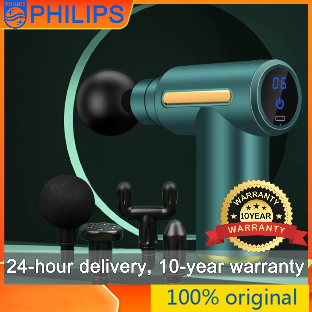 Philips muscle relaxation massage mini portable fascia gun multi ...