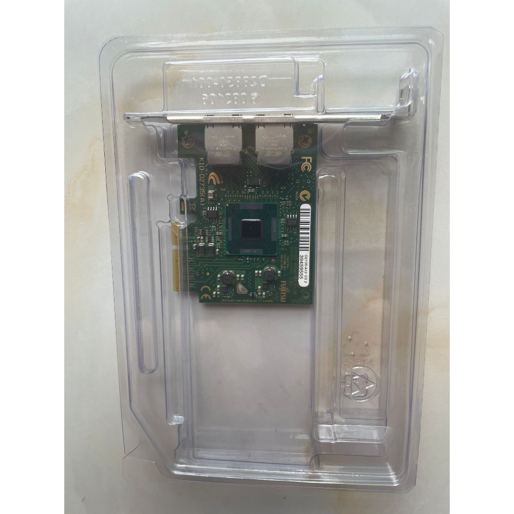 Intel Dual Port 1G Network Card Fujitsu/FUJISU D2735-A12 Intel82576 ...