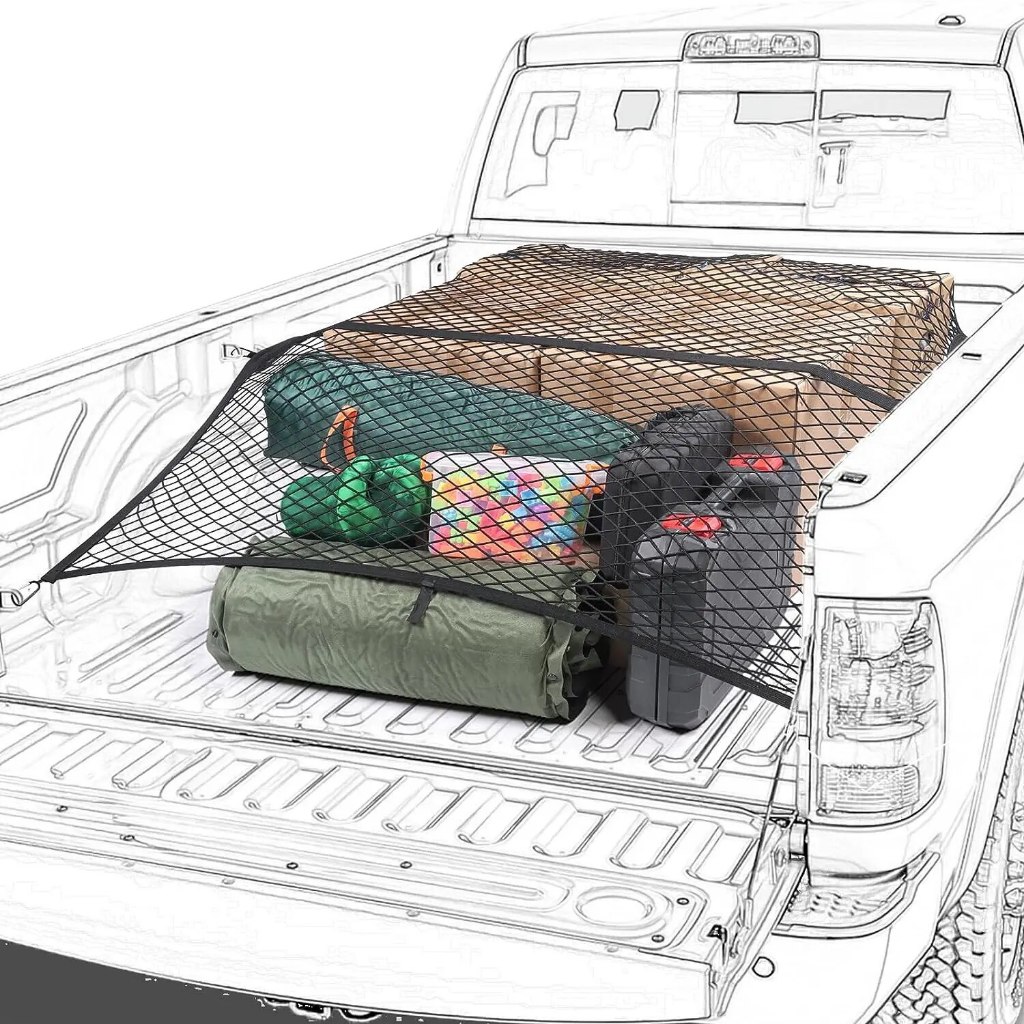 120x120cm For Toyota Fortuner Hilux Revo Vigo Truck Bed Cargo Net Truck ...