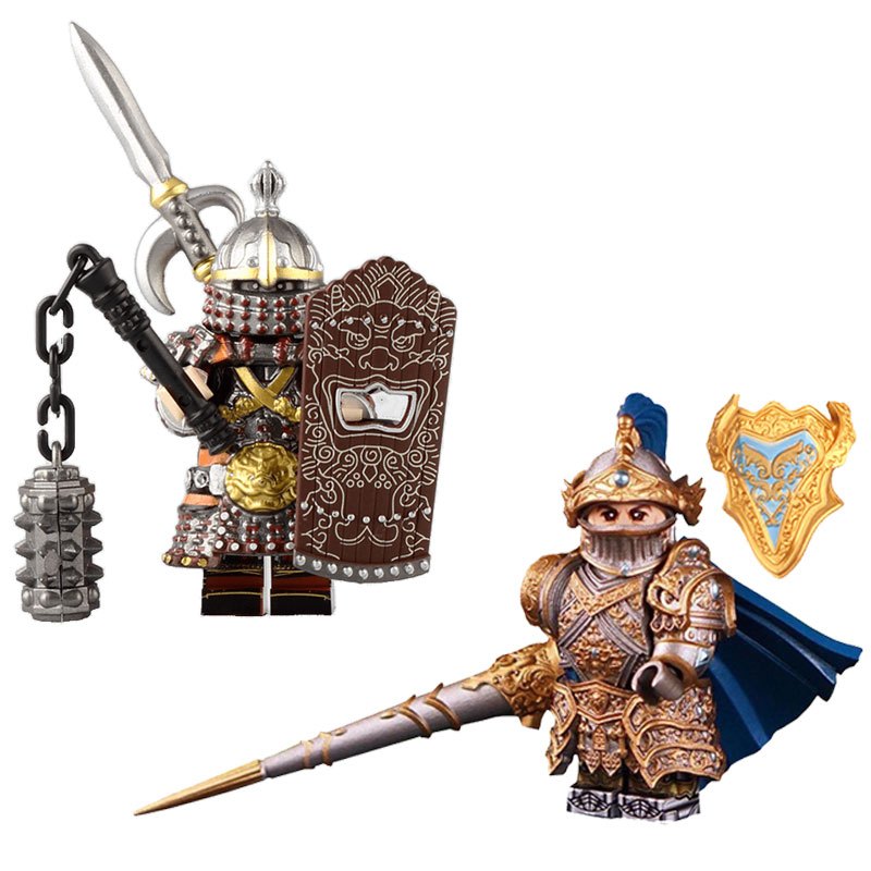 Lancelot Building 铁浮屠 Blocks Figures Toy Minifigures | Shopee Malaysia