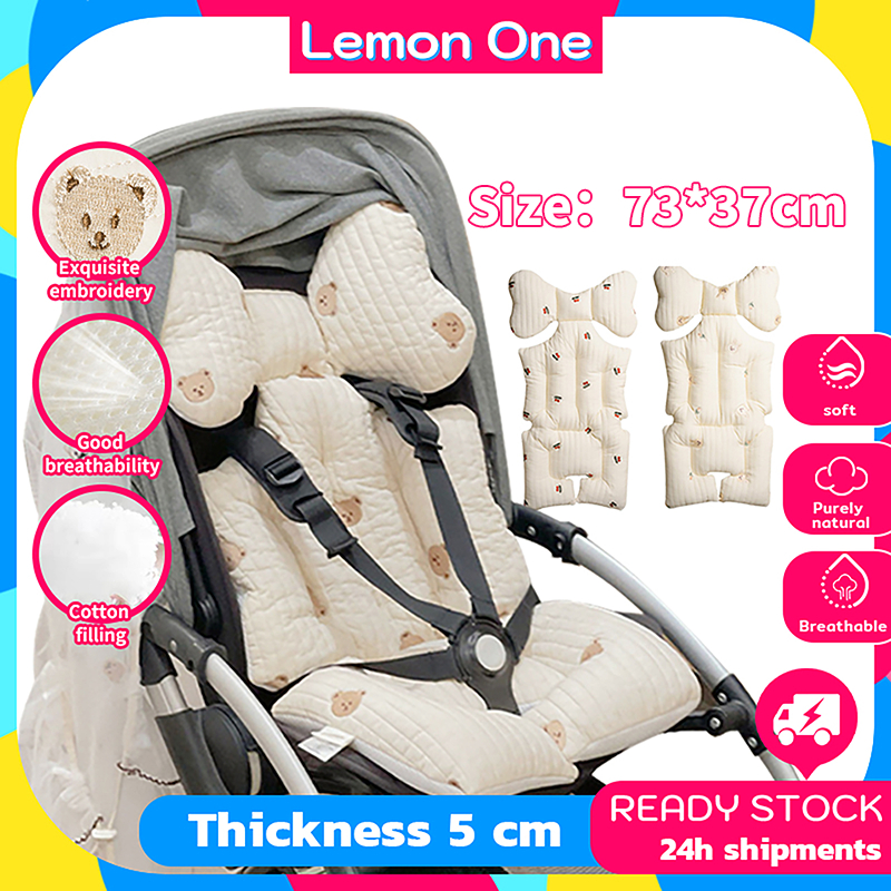 【FAST DELIVERY】73*37CM Stroller Pad Thicken Stroller Cushion Breathable ...