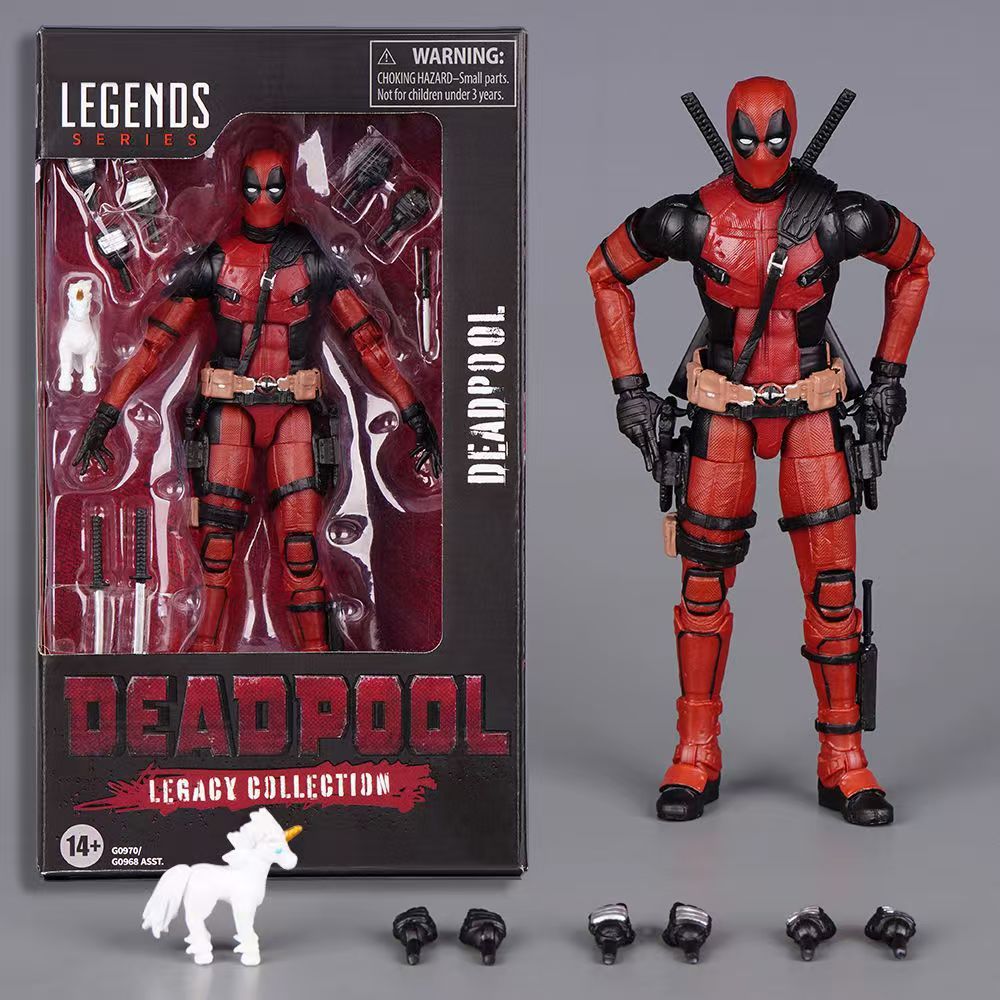 SHF Spider-Man Deadpool X men Marvel Universe action figure Handmade ...