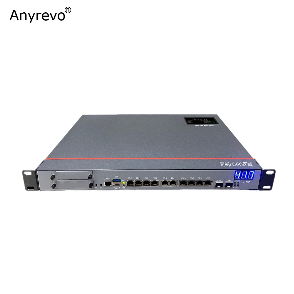 1U Rackmount 8 Cores Firewall Router Intel Core i9 9900T Octa Core with ...