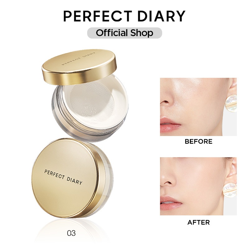 Perfect Diary Oil Control Loose Powder Setting Makeup Matte Waterproof ...