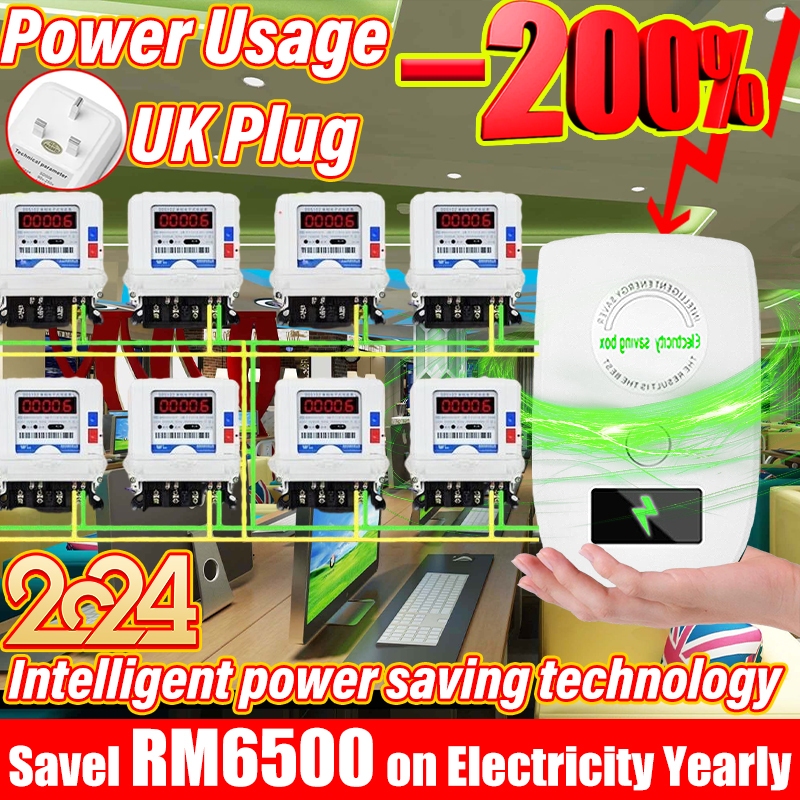Savel RM6500 on Electricity Yearly Electricity saving box UK Plug Jimat ...