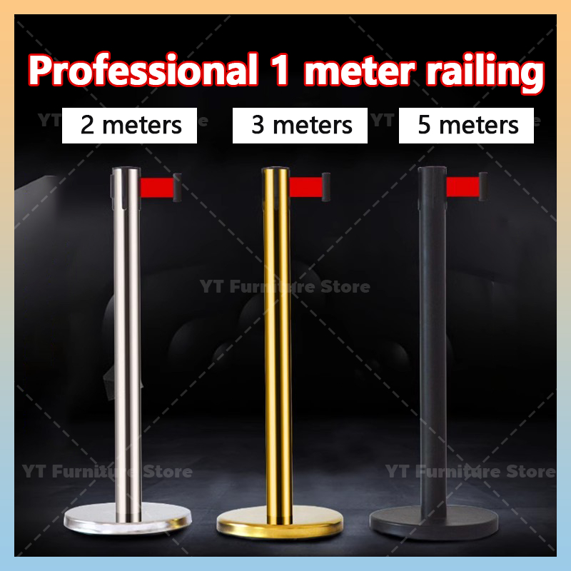 YT Up Stand Ball Top 1pcs Queuing lines with columns guardrails crowd ...