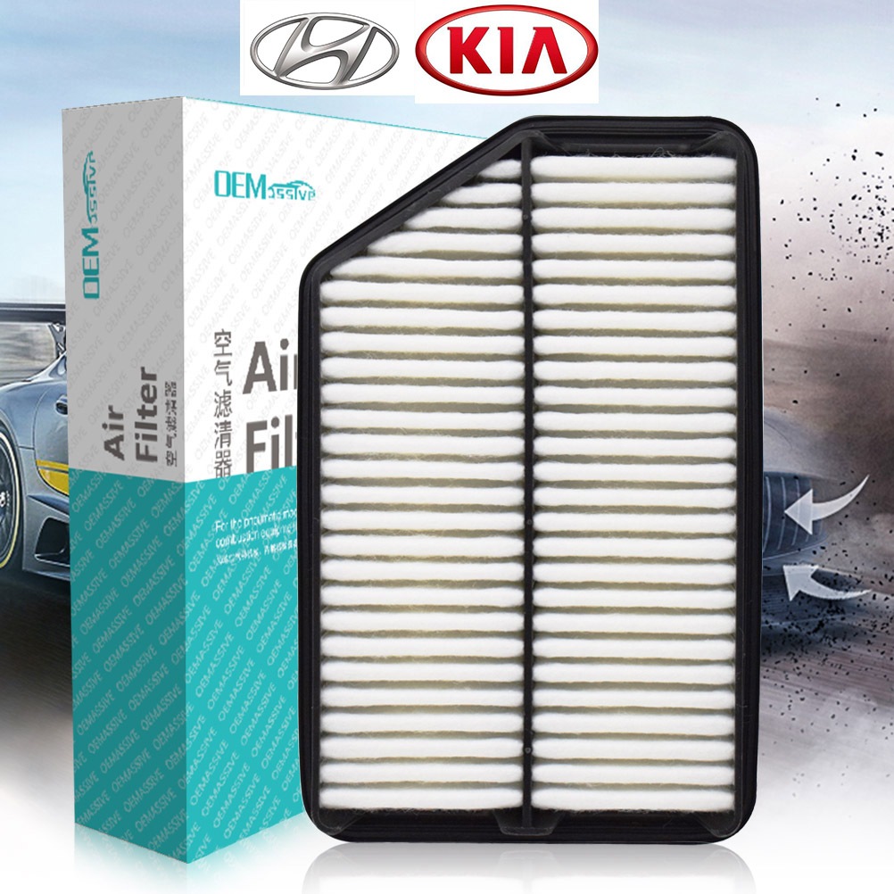 Car Engine Air Filter For Hyundai Tucson ix35 LM i40 Kia Sportage SL ...