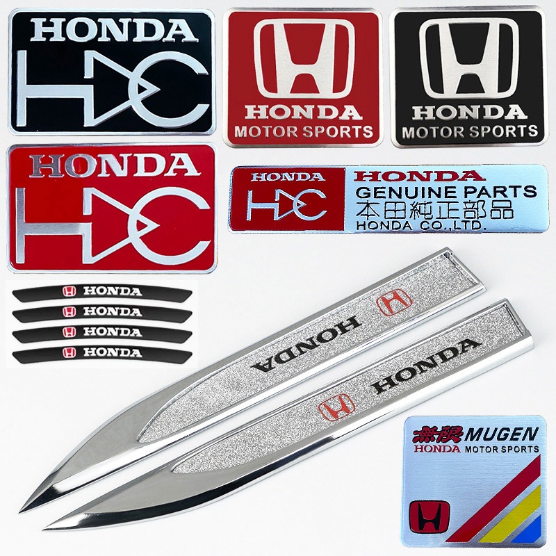 3D Aluminum Car Emblem Sticker Rear Trunk Body Fender Auto Window Alloy ...
